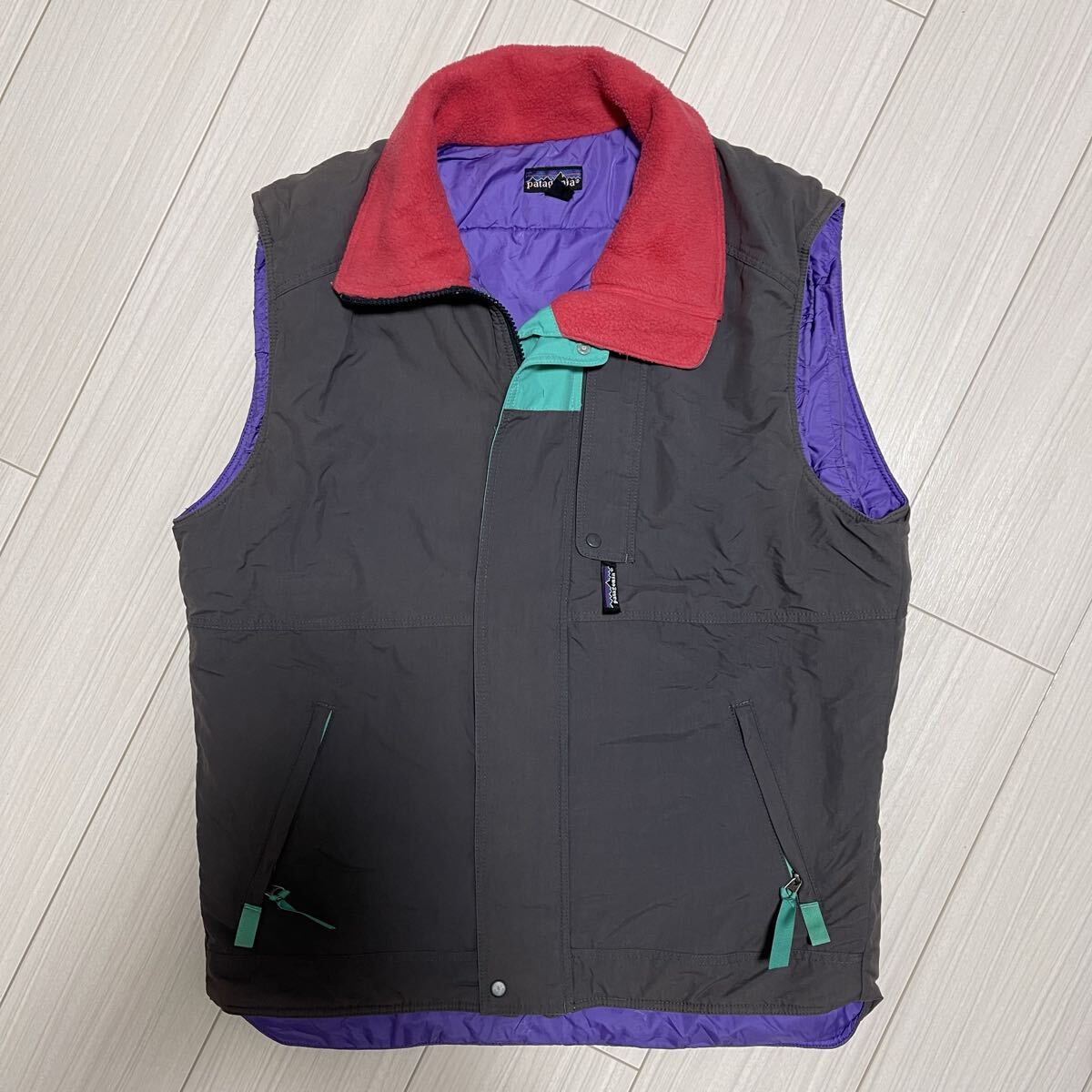 Yahoo!オークション - Patagonia パタゴニア ベスト パフボール 90s シ...