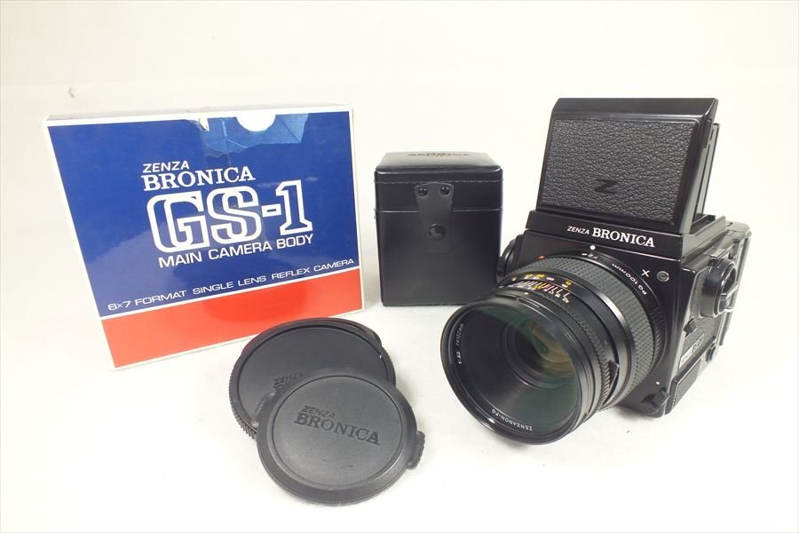 06 ZENZA BRONICA ゼンザブロニカ GS-1 中判カメラ ZENZANON-PG 1:3.5 100mm シャッター切れOK 現状品 251006K2762(ブロニカ)｜売買され ...
