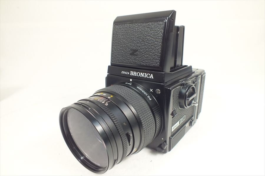 06 ZENZA BRONICA ゼンザブロニカ GS-1 中判カメラ ZENZANON-PG 1:3.5 100mm シャッター切れOK 現状品 251006K2762(ブロニカ)｜売買され ...