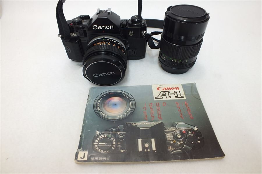 Yahoo!オークション - 【01】Canon キャノン A-1 フィルム一眼レフ 50m...