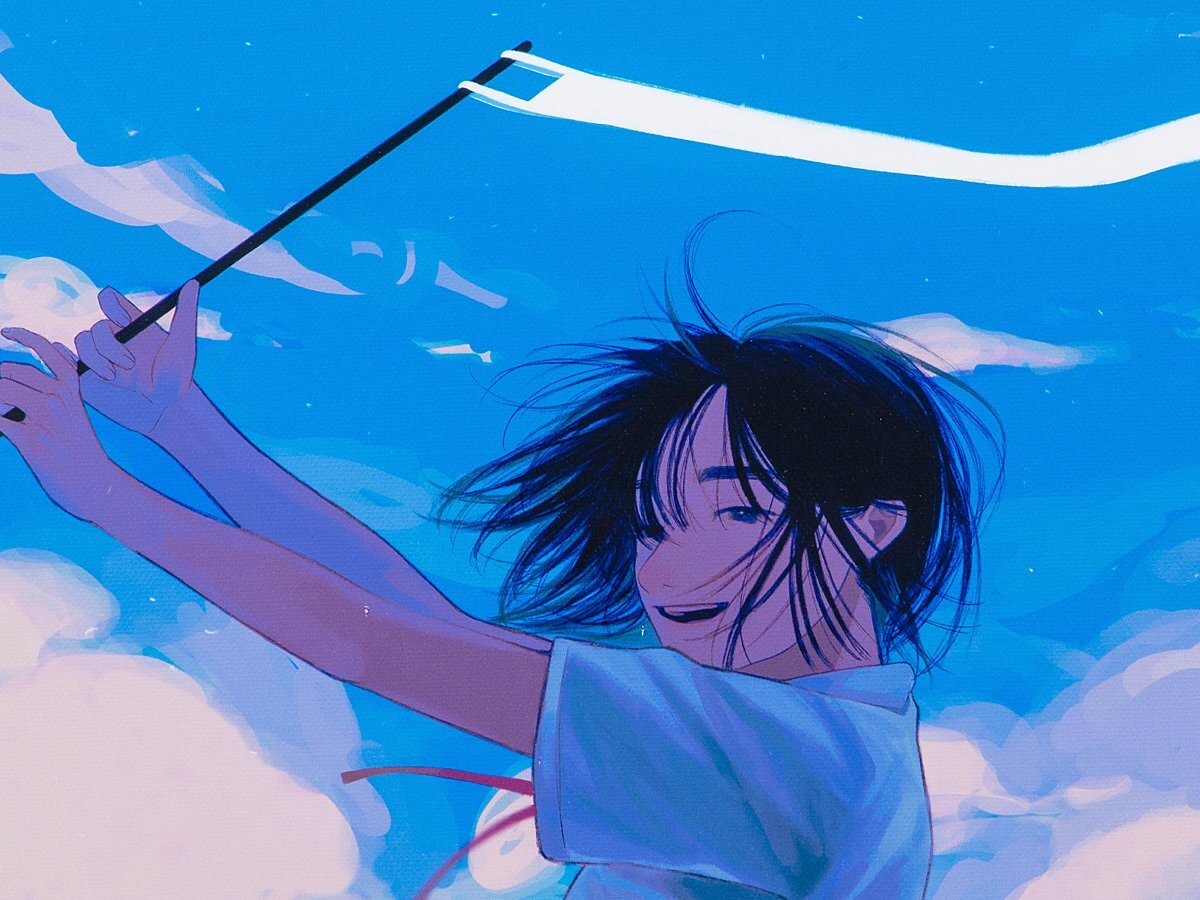 Yahoo!オークション - 【1on1】真作 おと 『白旗』 ジグレー キャンバ...