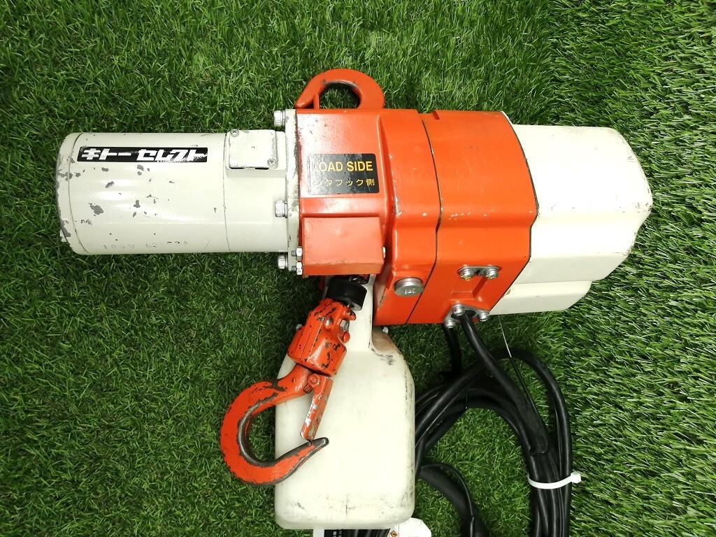 Yahoo!オークション - 中古 KITO キトー 100kg 電気チェーンブロック ...