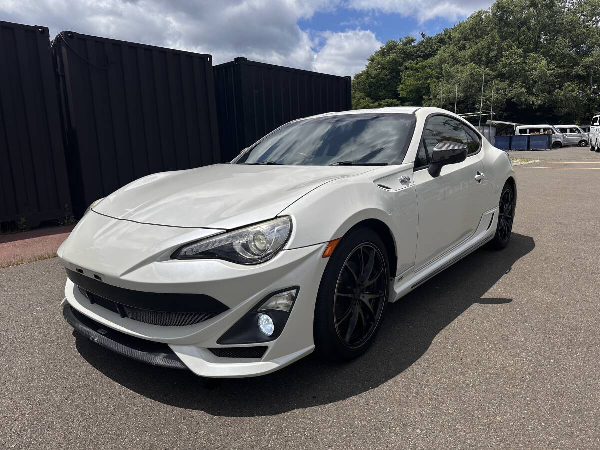 Yahoo!オークション - 86 GT AT TOMSエアロ マフラー RAYSホイール 社...