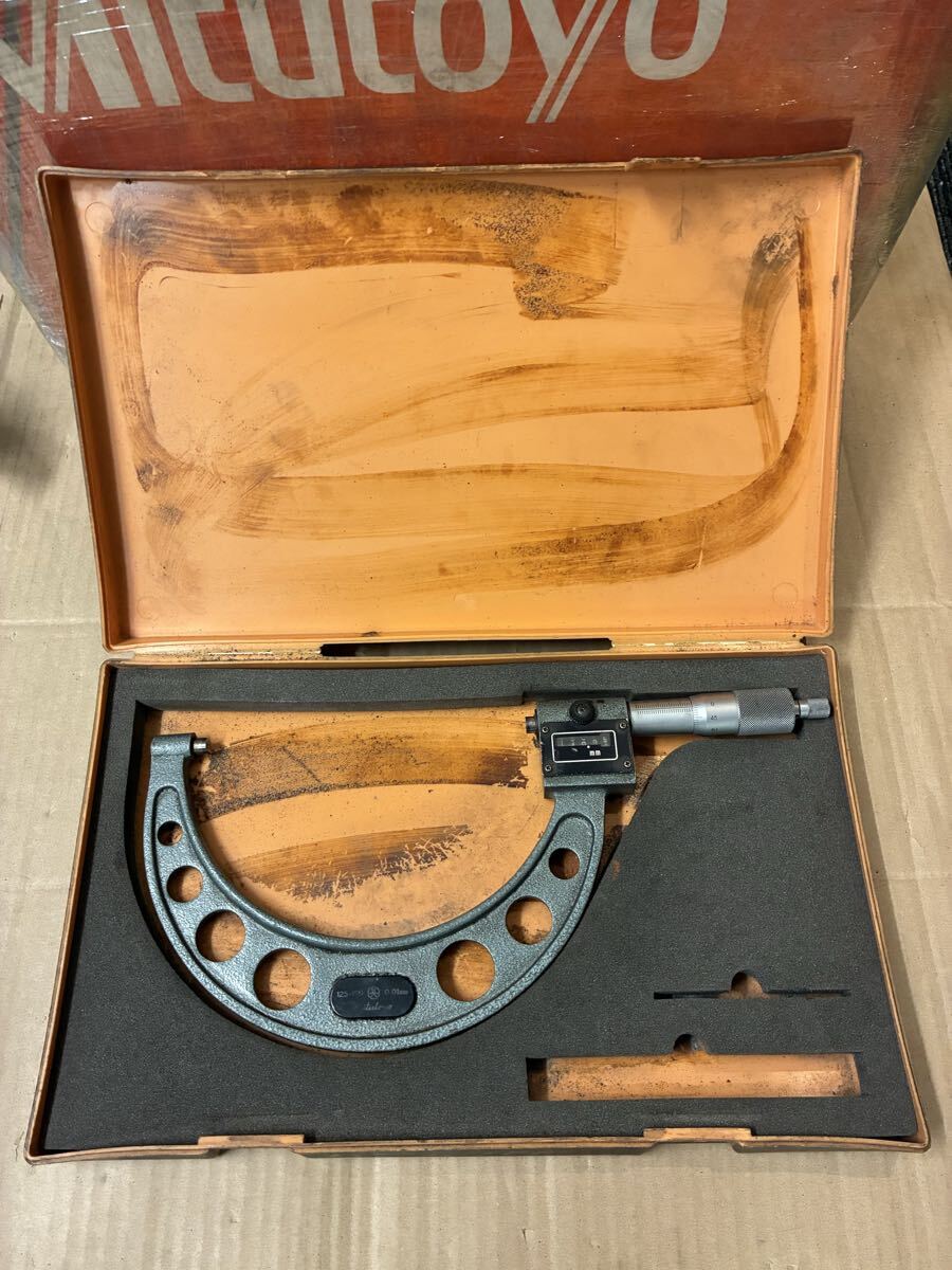 Yahoo!オークション - 中古品 ミツトヨ mitutoyo カウント外側マイクロ...
