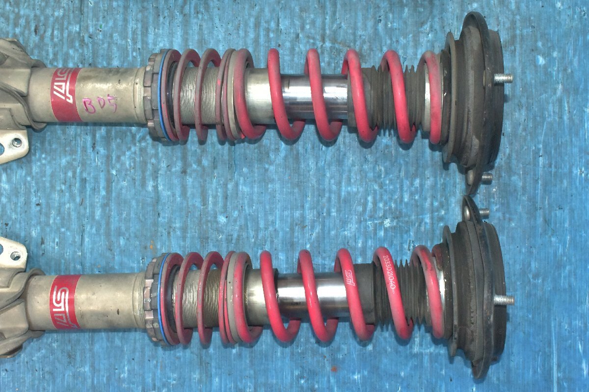 Yahoo!オークション - レガシィ ワゴン BP5 STI ネジ式 サスペンション...