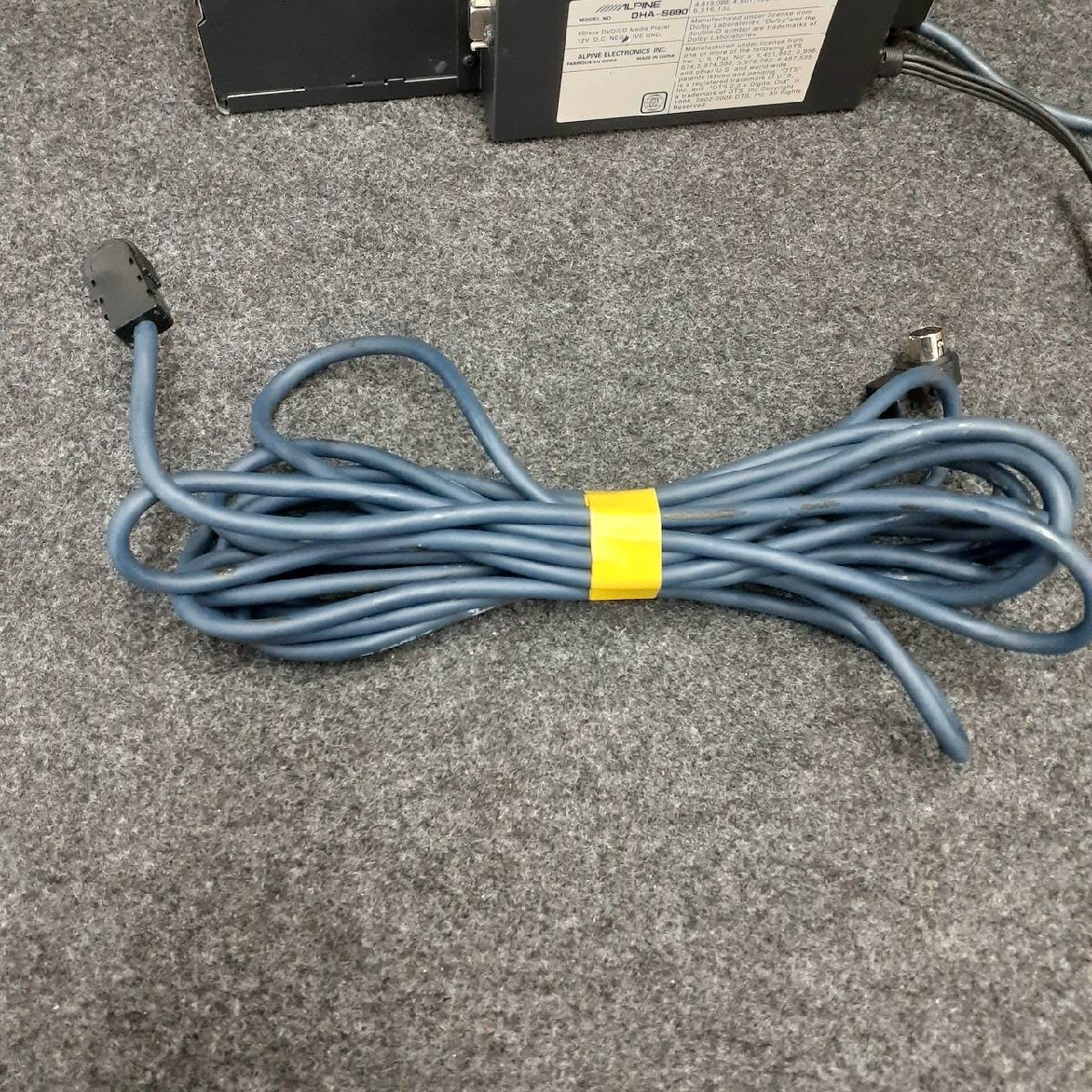 Yahoo!オークション - ALPINE アルパイン DHA-S690 6連奏 DVDチェンジ...