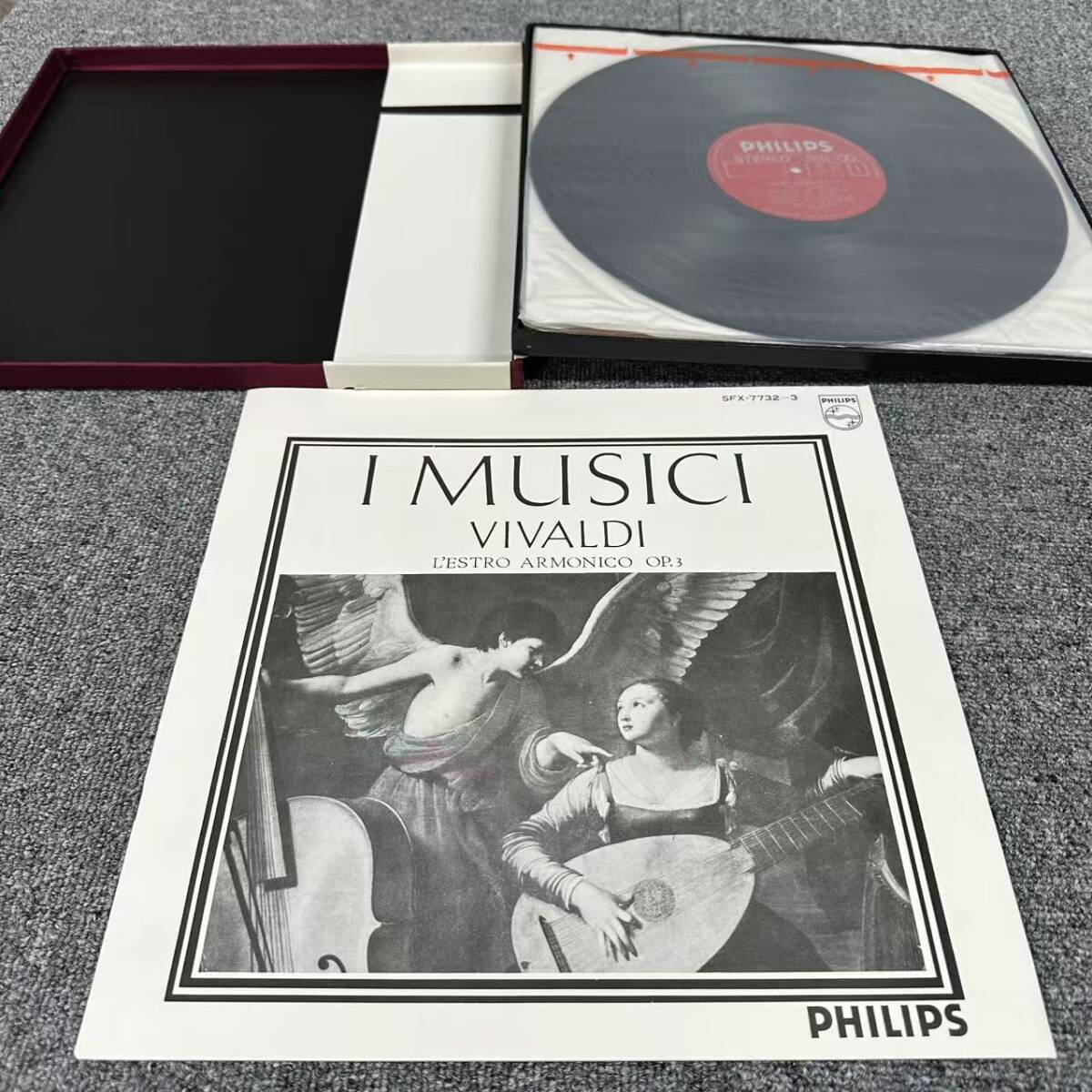 Yahoo!オークション - 帯付 2枚組 LP BOX /ヴィヴァルディ/調和の幻想...