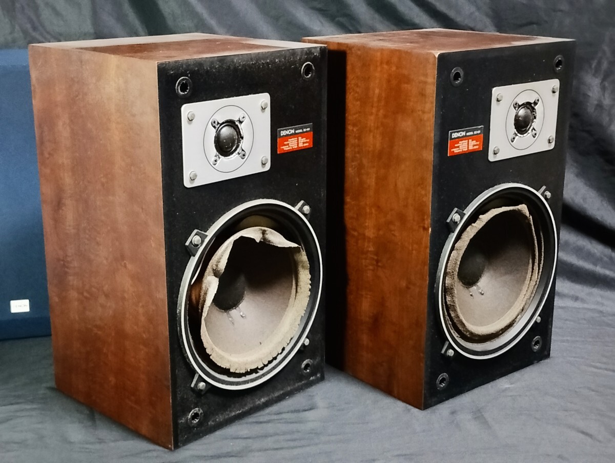 Yahoo!オークション - DENON 2way 木製 スピーカー 左右 ペア SC-101 ...