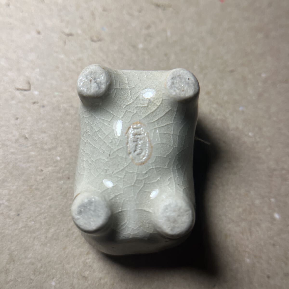 Yahoo!オークション - 香合/寅/仁清/窯印/茶道具/陶芸/時代物/共箱 香...