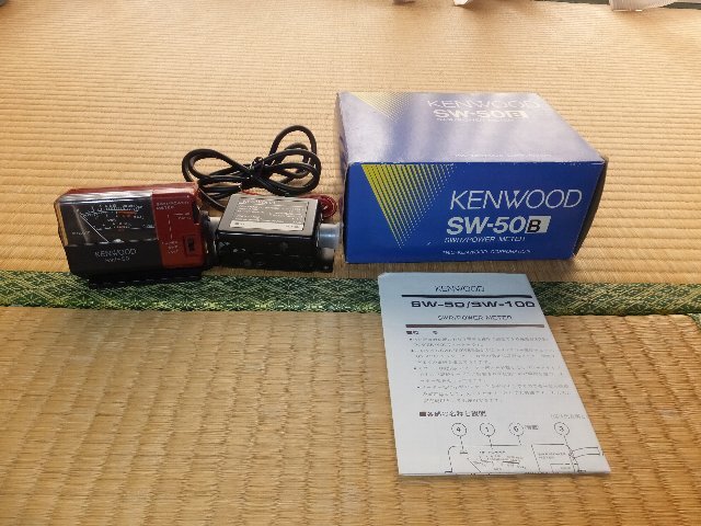 Yahoo!オークション - KENWOOD SW-50B SWR/POWER METER 中古美品
