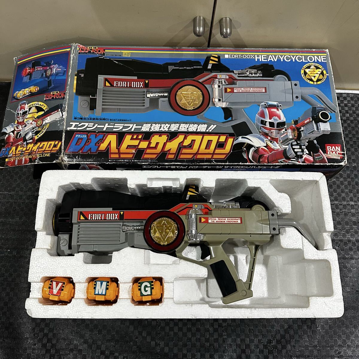 Yahoo!オークション - 希少 特撮 エクシードラフト DX ヘビーサイクロ...
