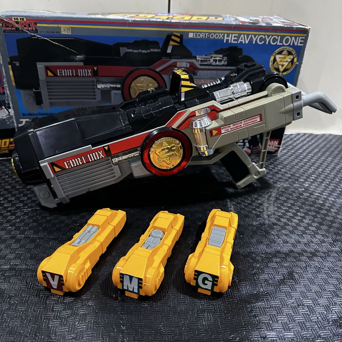 Yahoo!オークション - 希少 特撮 エクシードラフト DX ヘビーサイクロ...