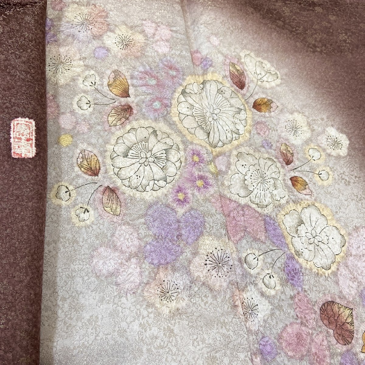 Yahoo!オークション - 着物月花 桐屋 翠山工房 夢幻辻ヶ花 徳永憲峯 絞...