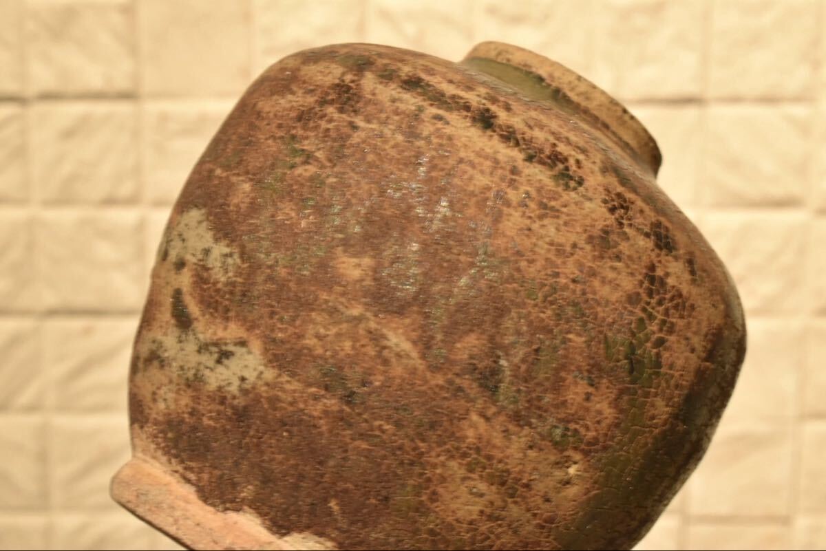 Yahoo!オークション - 【GE】Z728【コレクター所蔵品】時代 磁州窯茶入...