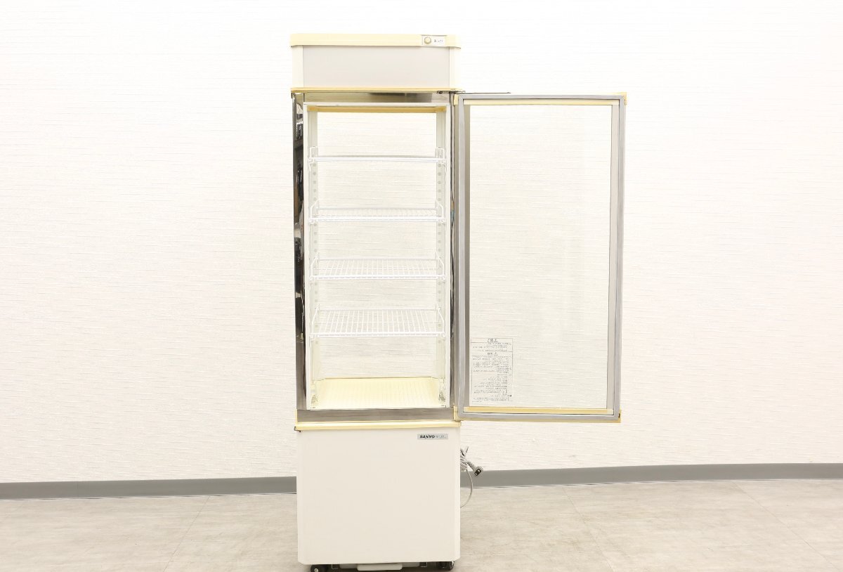 Yahoo!オークション - 【I0996】 サンヨー 業務用 冷蔵ショーケース 4...