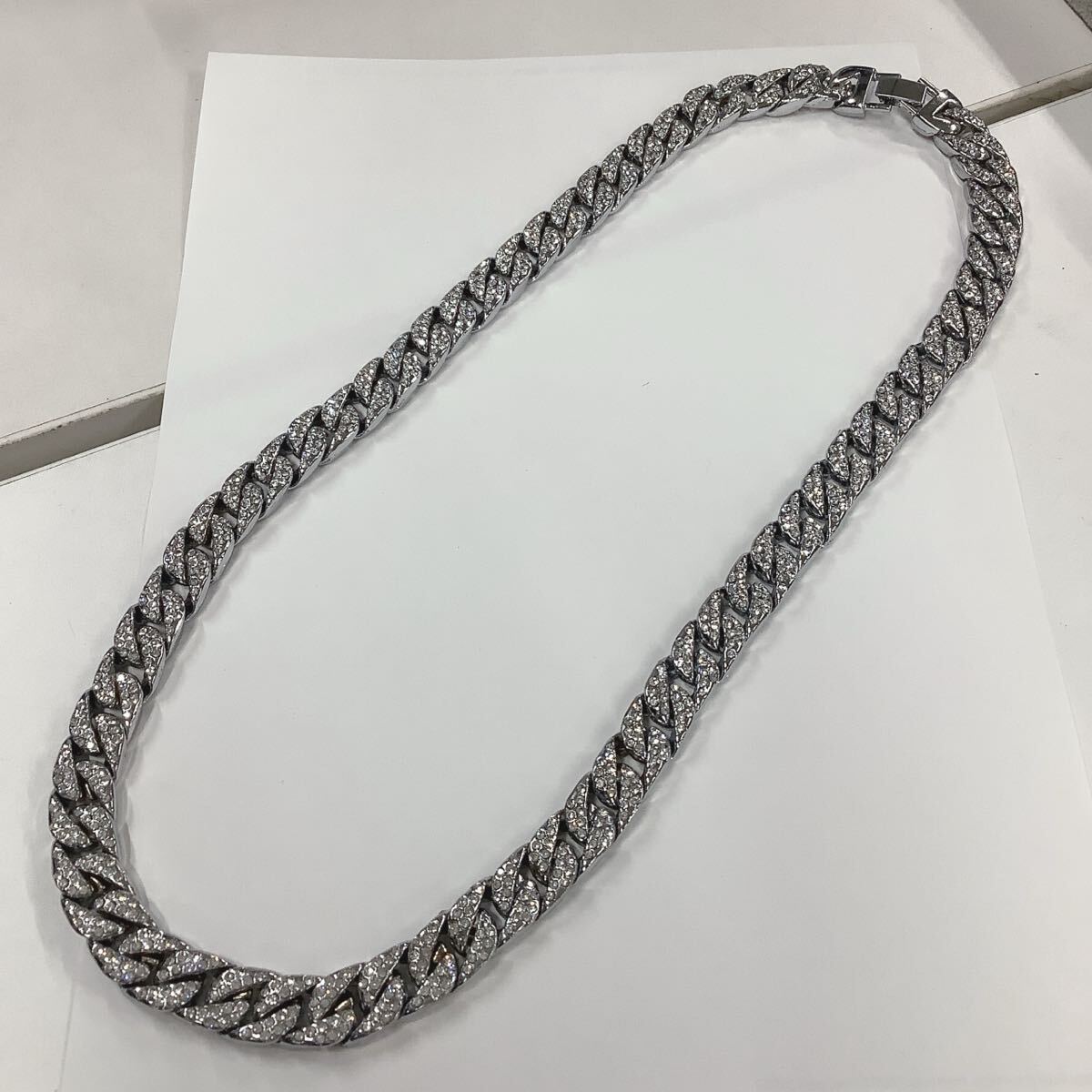 Yahoo!オークション - ユ2107H キラキララインストーン シルバーカラ...