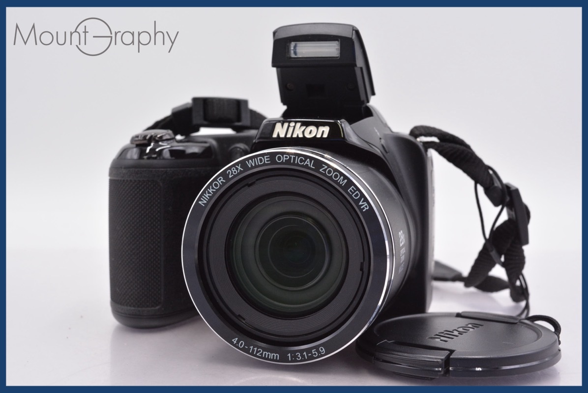Yahoo!オークション - ニコン Nikon COOLPIX L340 28x 単三電池仕様 前...
