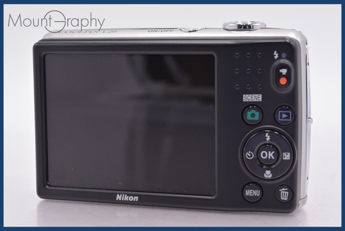 Yahoo!オークション - ニコン Nikon COOLPIX L26 5x 単三電池仕様 完動...