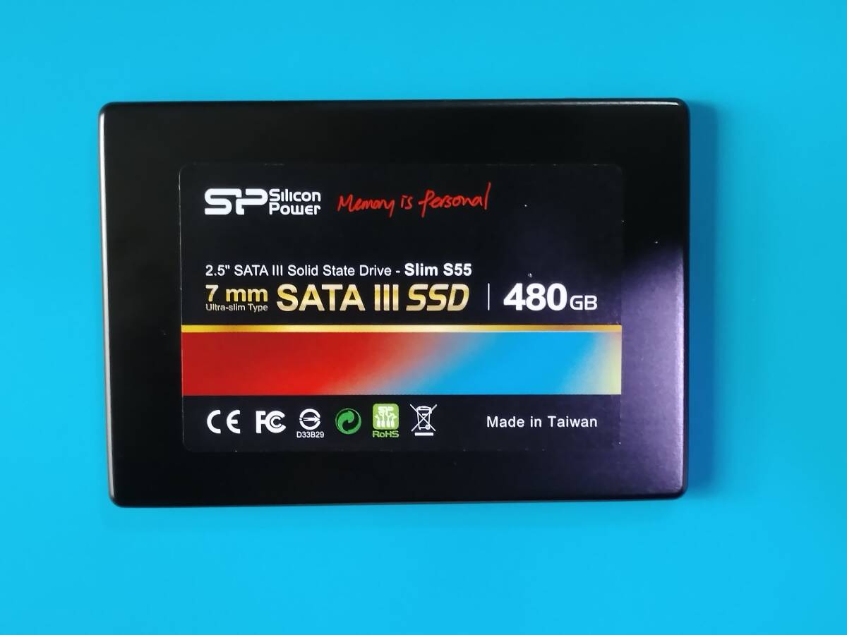 Yahoo!オークション - Silicon Power Slim S55 2.5インチ SSD 480GB