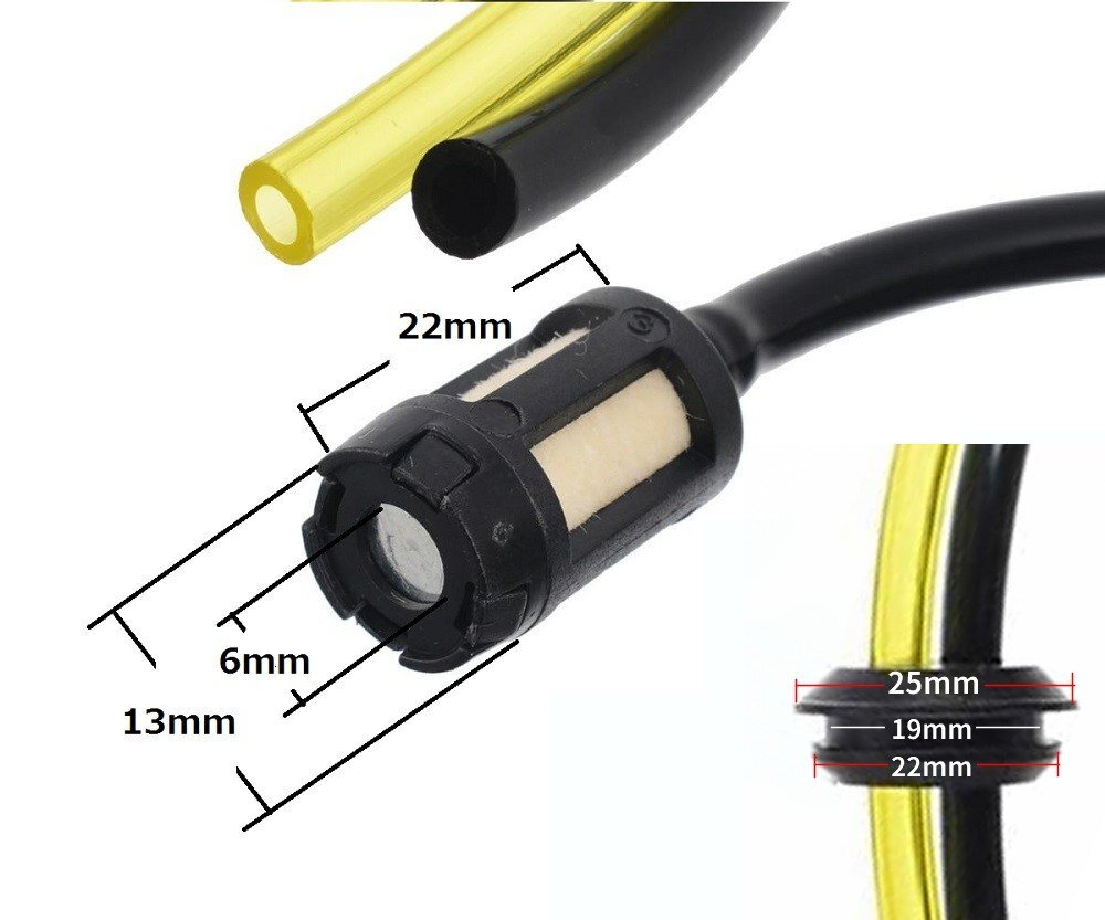 Yahoo!オークション - 【vaps_3】草刈機 刈払機 燃料ホースセット 燃料...