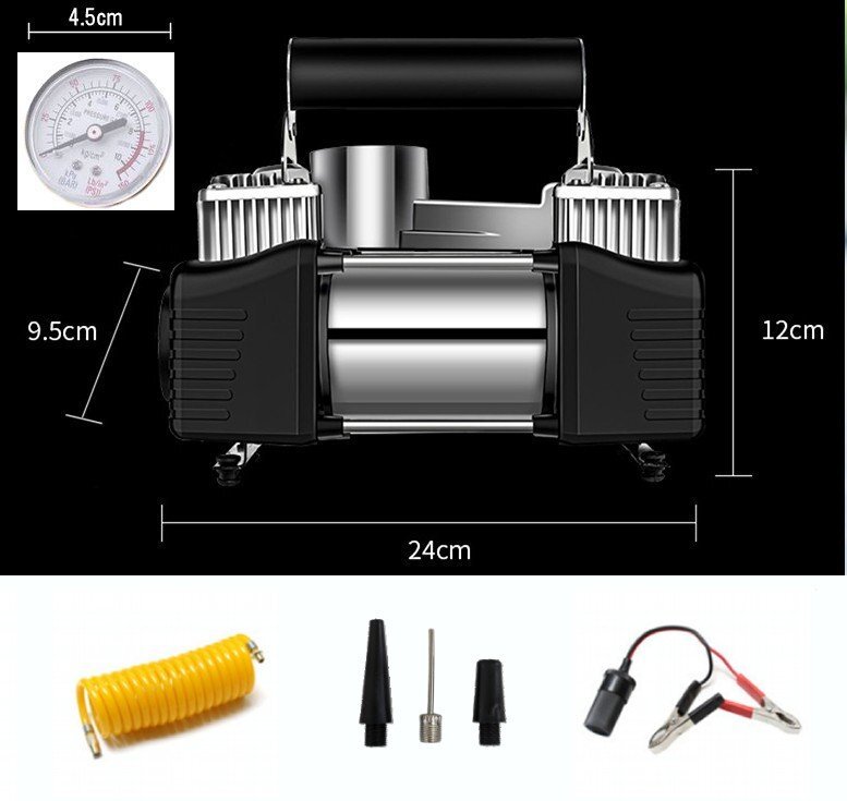 Yahoo!オークション - 【vaps_2】コンパクト エアーコンプレッサー DC1...