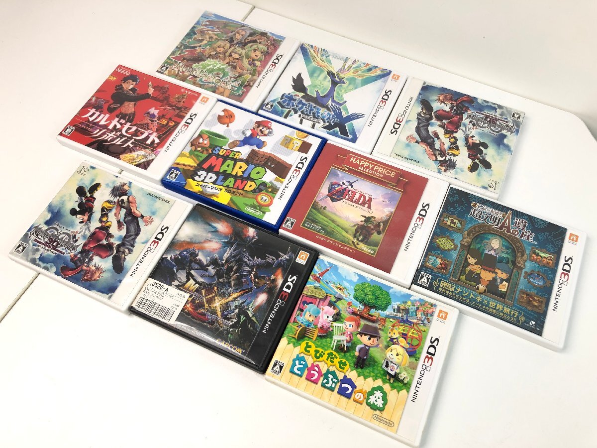 Yahoo!オークション - 【現状品】Nintendo 3DS ソフト まとめ 26点 ニ...