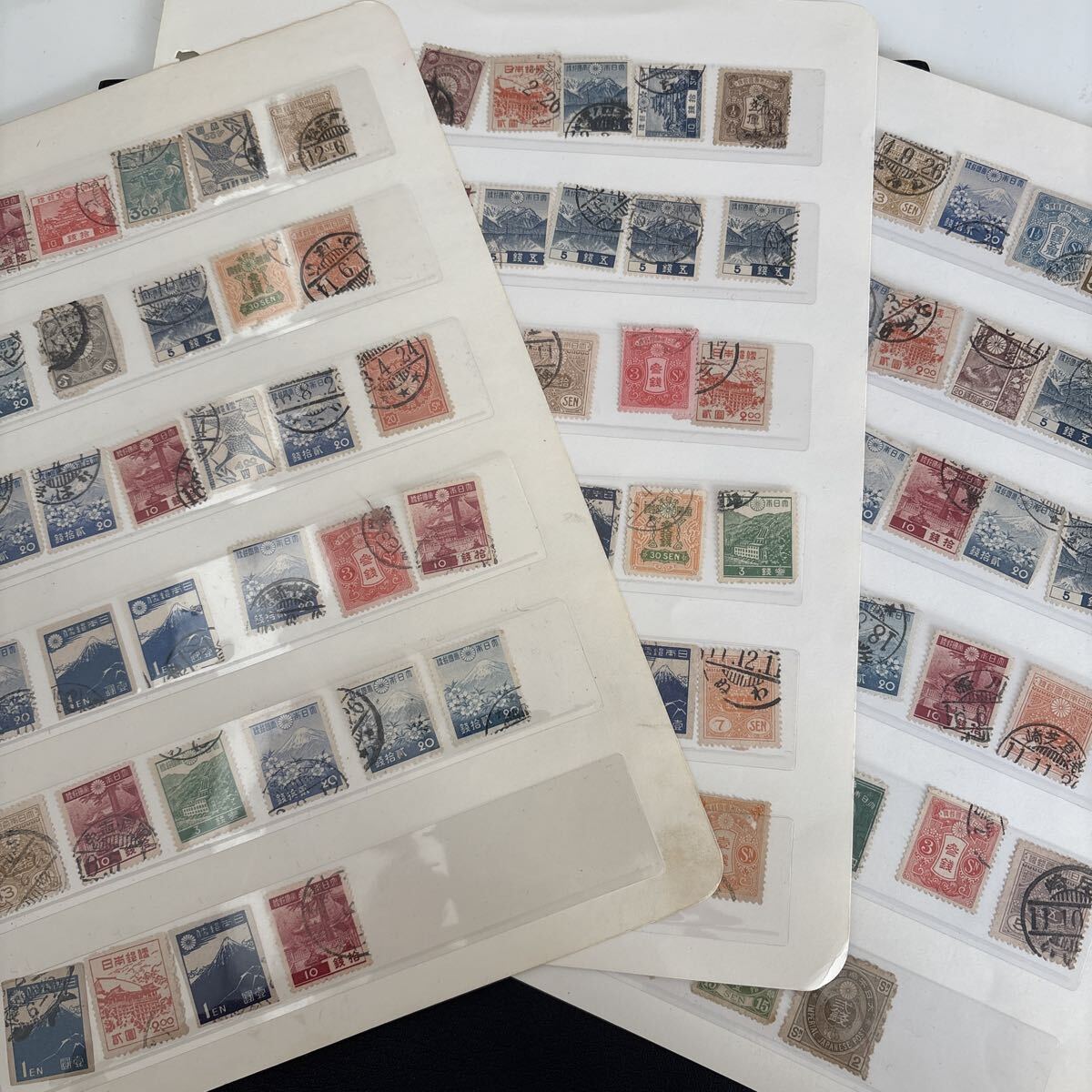 Yahoo!オークション - 日本切手 使用済み 3シート 管理番号1-17