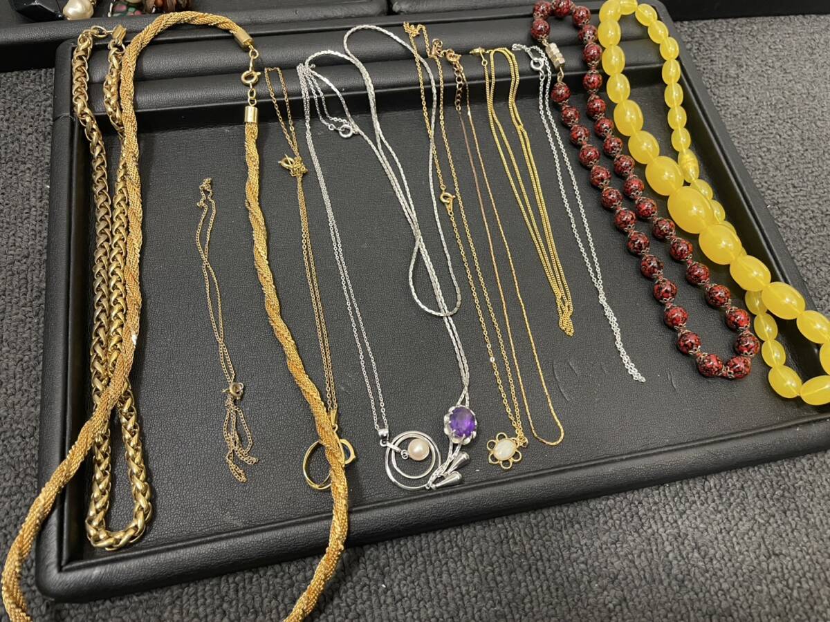 Yahoo!オークション - 1円スタート メッキアクセサリー シルバー SVア...