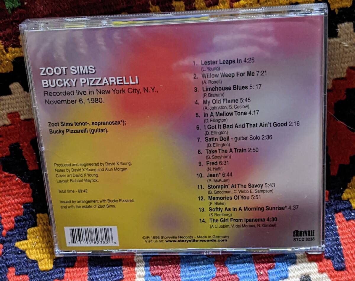 Yahoo!オークション - 80's ズート・シムズ&バッキー・ピザレリ Zoot S...