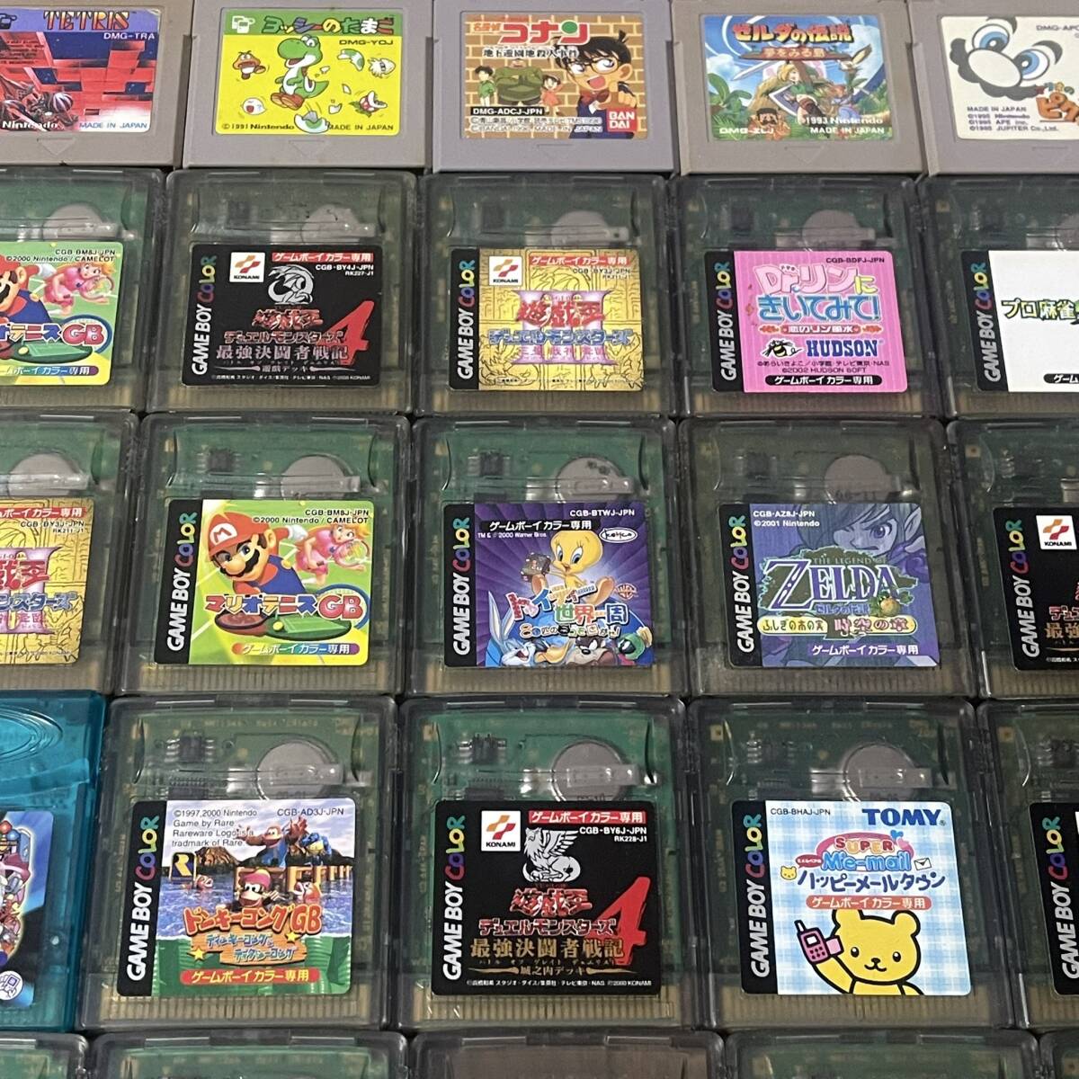 レアソフト300点まとめ GB GBC ポケモン赤青緑黄 金銀クリスタル ゼルダ ドラえもんのスタディボーイ ゲームボーイカラー 大量セット13(タイトル)｜売買されたオークション情報 ...