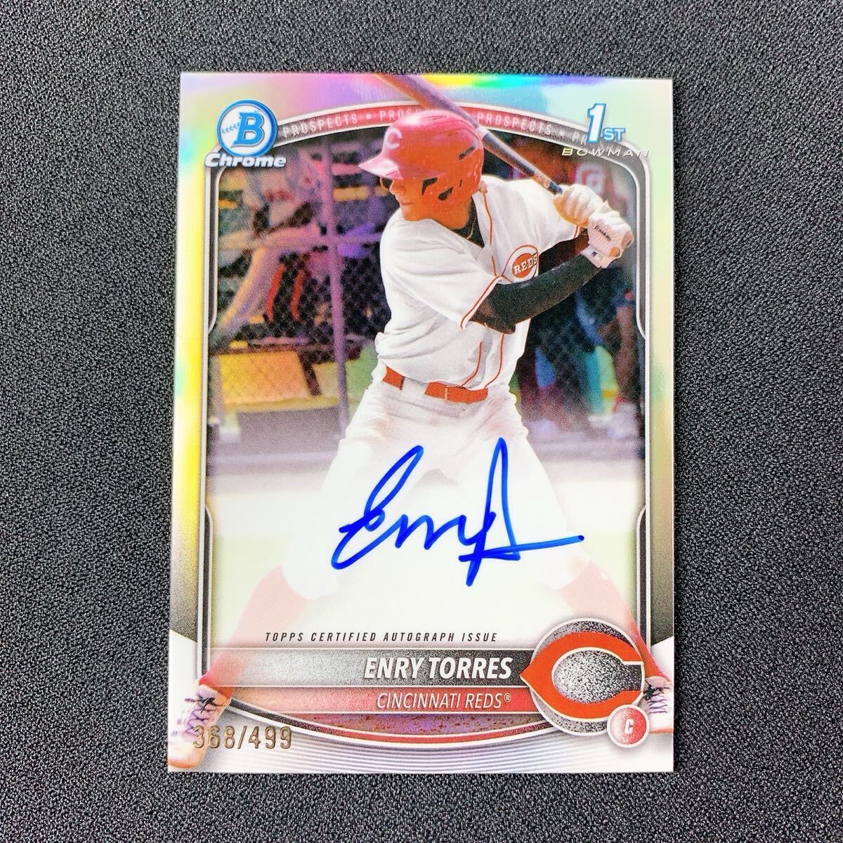 Yahoo!オークション - 1円スタート【ENRY TORRES】499シリ 直筆サイン...