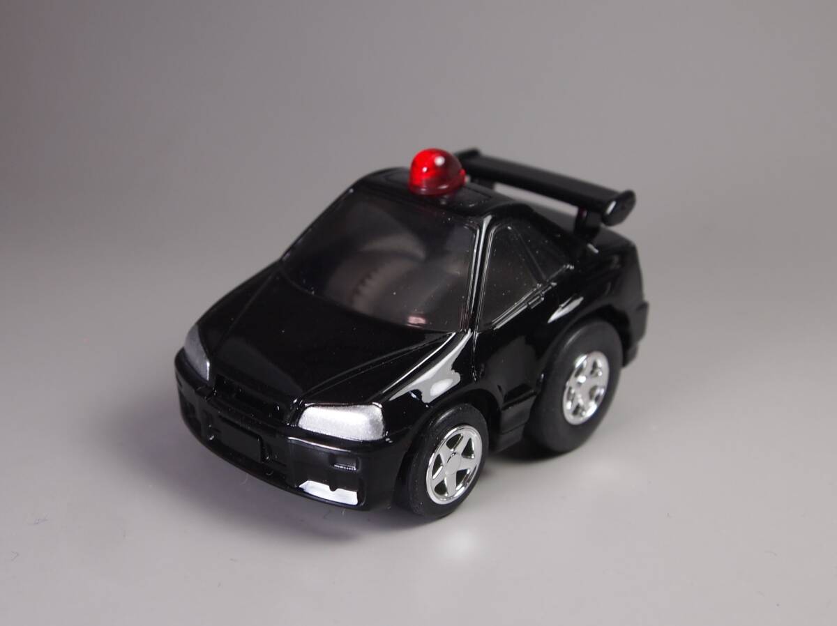 Yahoo!オークション - チョロQ スペシャルモデル 25GT ER34 覆面パトカ...