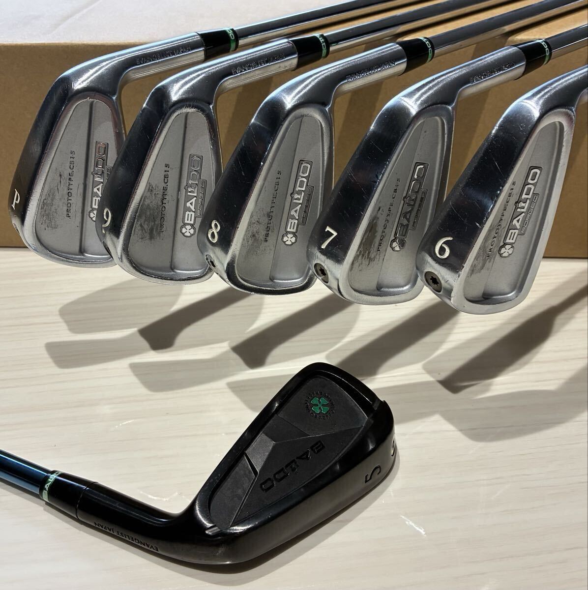 Yahoo!オークション - BALDO プロトタイプCB15 アイアンセット6〜P...