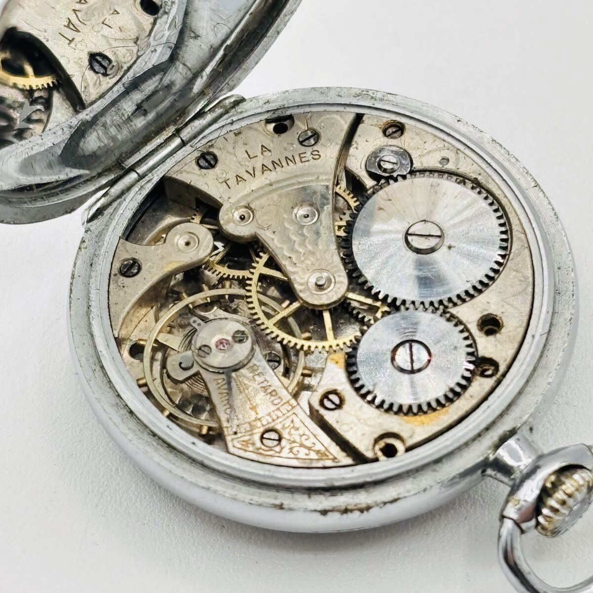 Yahoo!オークション - 【オススメ】 TAVANNES WATCH C2 手巻き 懐中時...