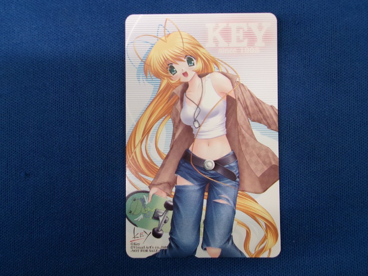 Yahoo!オークション - 4-041 Key/Visual Art's テレホンカード