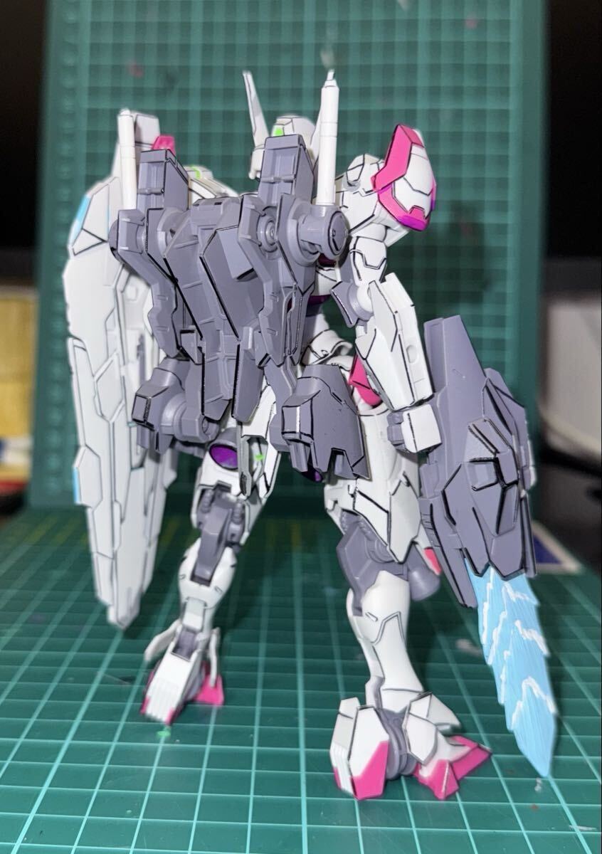 【樂淘letao】日本代購代標第一品牌－アニメ塗り イラスト風模型 ガンダム ルブリス 1/144 HG 2Dgunpla 二次元 水星の魔女