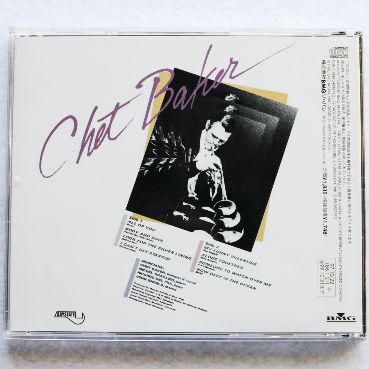 Yahoo!オークション - 【ジャズ CD】チェット・ベイカー・シングス・ア...