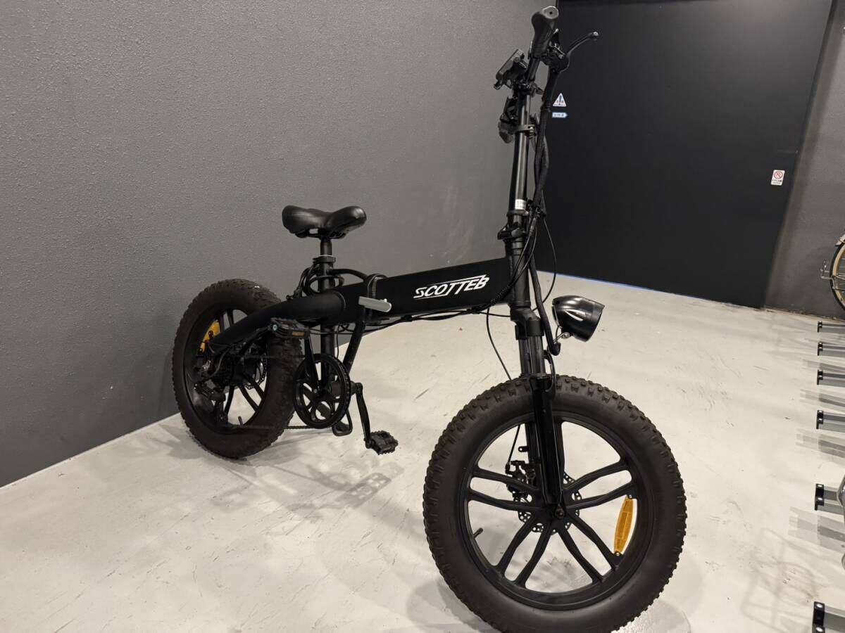 Yahoo!オークション - SCOTTEB 電動自転車 フル電動自転車 E-bike 取折...