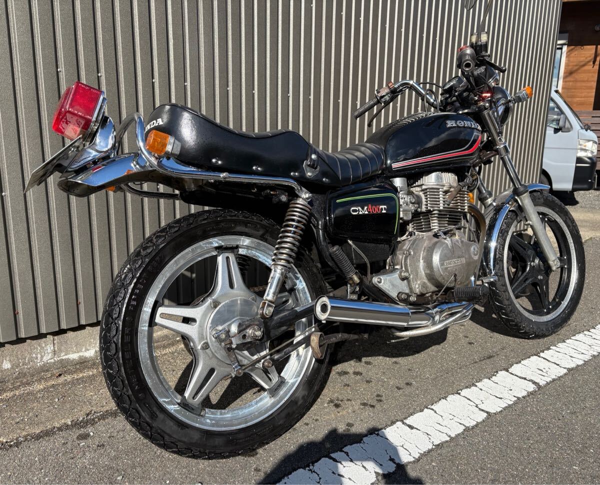 Yahoo!オークション - CM400T CB400T ホーク2 バブ 仕様 実働 異音なし...