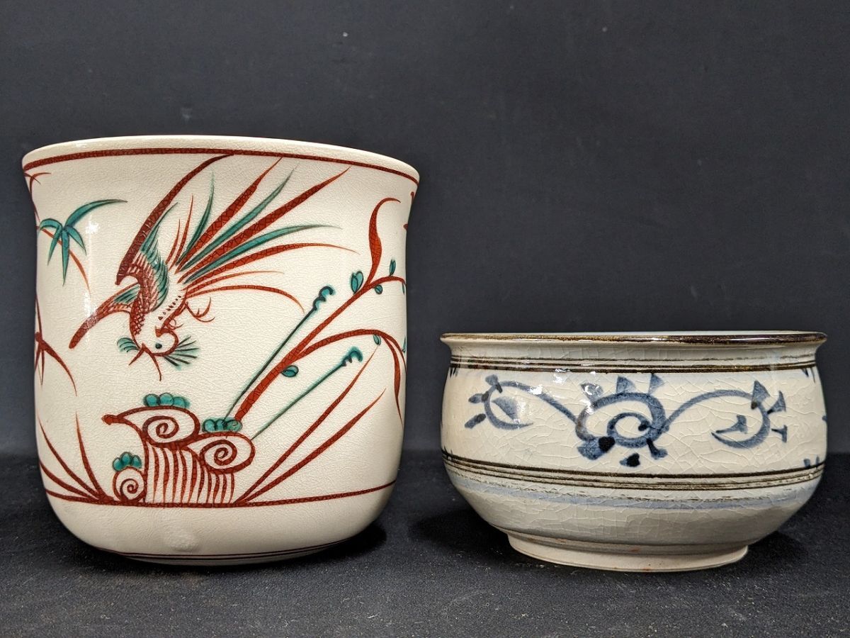 Yahoo!オークション - X467 短冊箱 茶道具12点まとめて 水指 建水 茶碗...