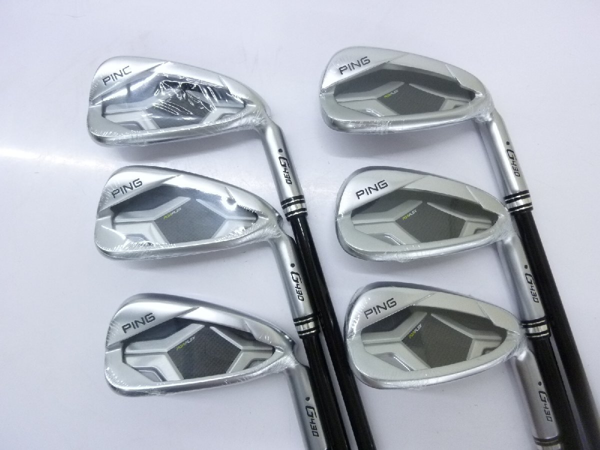 Yahoo!オークション - ピン G430アイアン 5-W 6本 ALTA J CB BLACK R