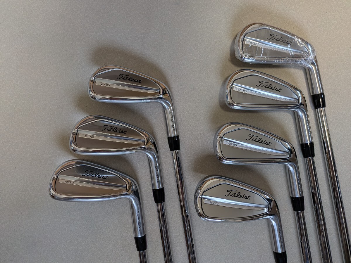 【樂淘letao】日本代購代標第一品牌－☆美品☆ タイトリスト T200(2023) アイアンセット #5〜9、PW、48度(レア) シャフト:純正T105 FLEX:S グリップ:純正 #5 ...
