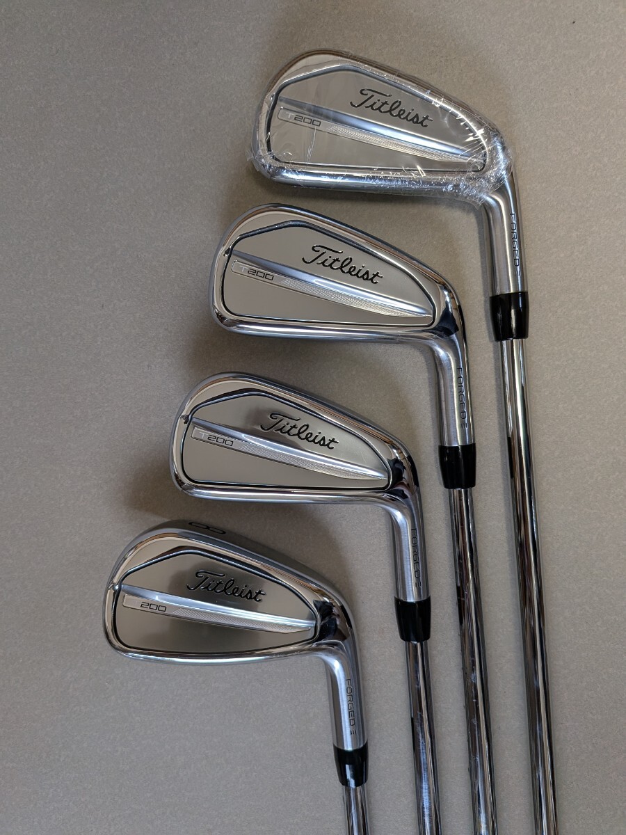 【樂淘letao】日本代購代標第一品牌－☆美品☆ タイトリスト T200(2023) アイアンセット #5〜9、PW、48度(レア) シャフト:純正T105 FLEX:S グリップ:純正 #5 ...