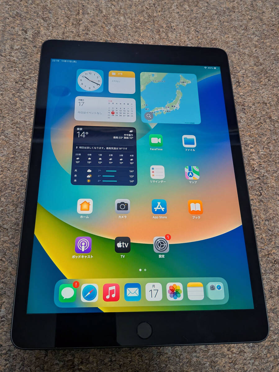 Yahoo!オークション - Apple iPad (第9世代) WiFi+Cellular (10.2イン...