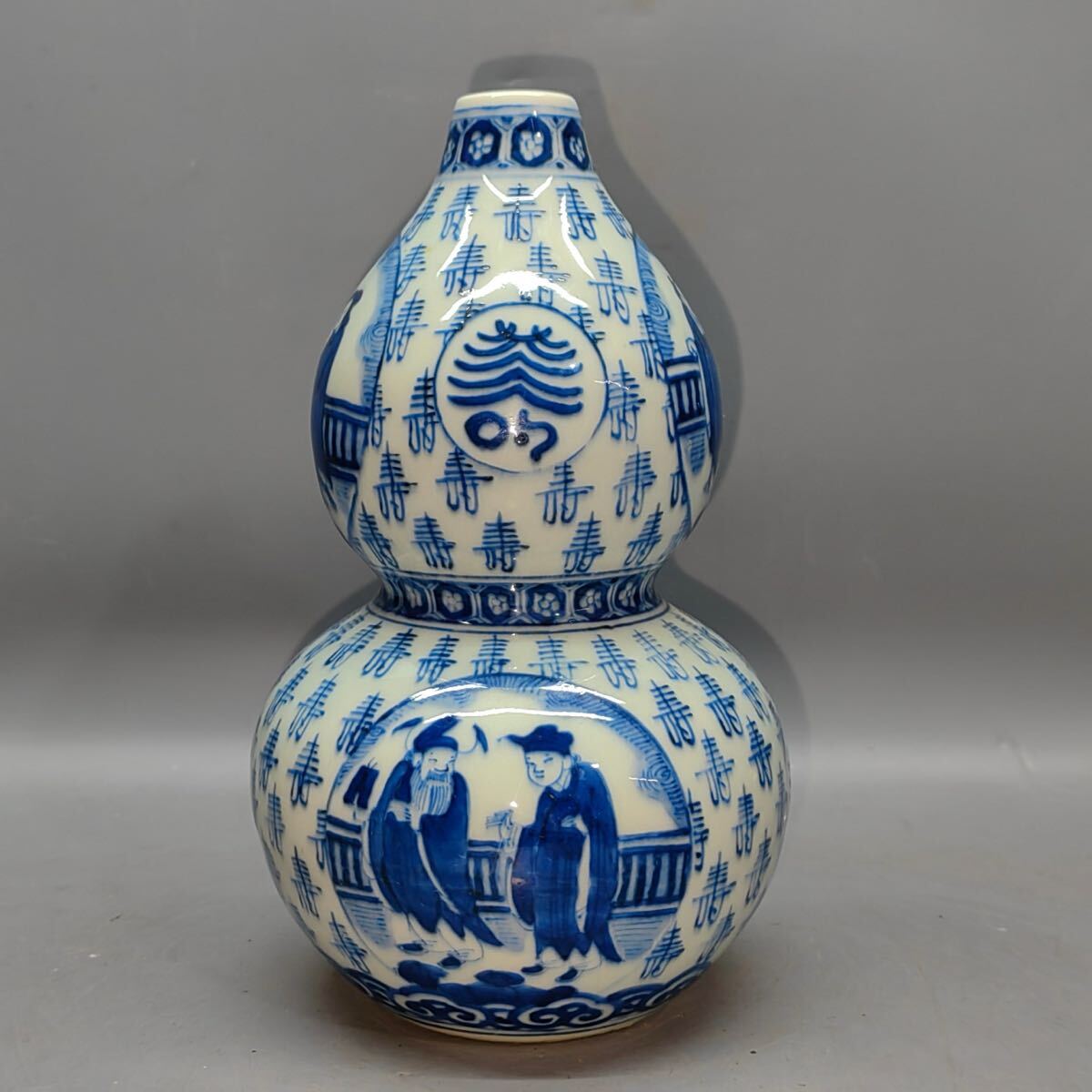 【樂淘letao】日本代購代標第一品牌－【竹華】中国古美術 明時代 青花 花瓶 古玩 骨董 時代物 当時物 唐物 骨董品 時代品 美術品 茶道具 置物 旧家収蔵 ce12