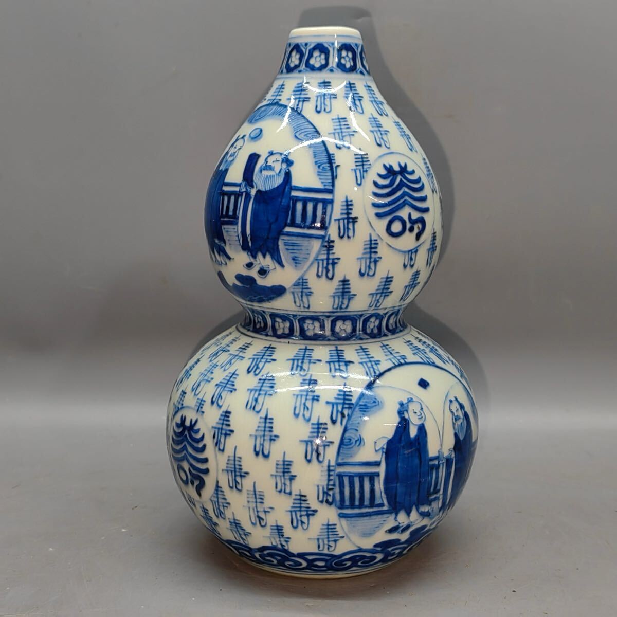 【樂淘letao】日本代購代標第一品牌－【竹華】中国古美術 明時代 青花 花瓶 古玩 骨董 時代物 当時物 唐物 骨董品 時代品 美術品 茶道具 置物 旧家収蔵 ce12