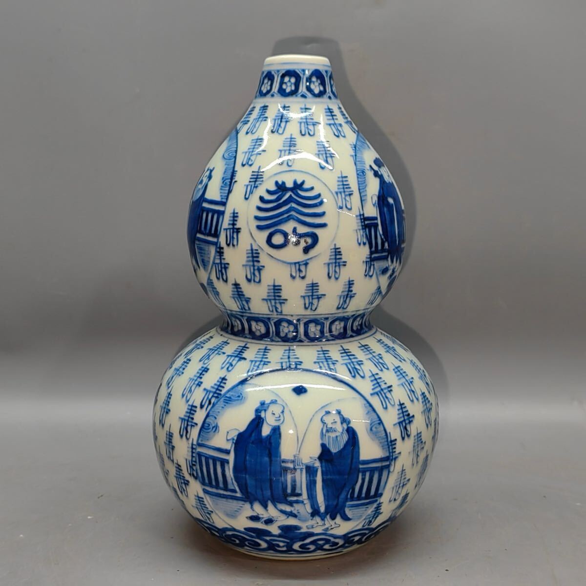 【樂淘letao】日本代購代標第一品牌－【竹華】中国古美術 明時代 青花 花瓶 古玩 骨董 時代物 当時物 唐物 骨董品 時代品 美術品 茶道具 置物 旧家収蔵 ce12