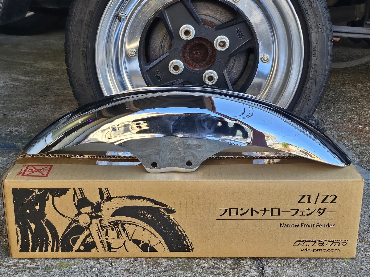 Yahoo!オークション - kawasaki カワサキ Z1 Z2 PMC ナローフェンダー ...