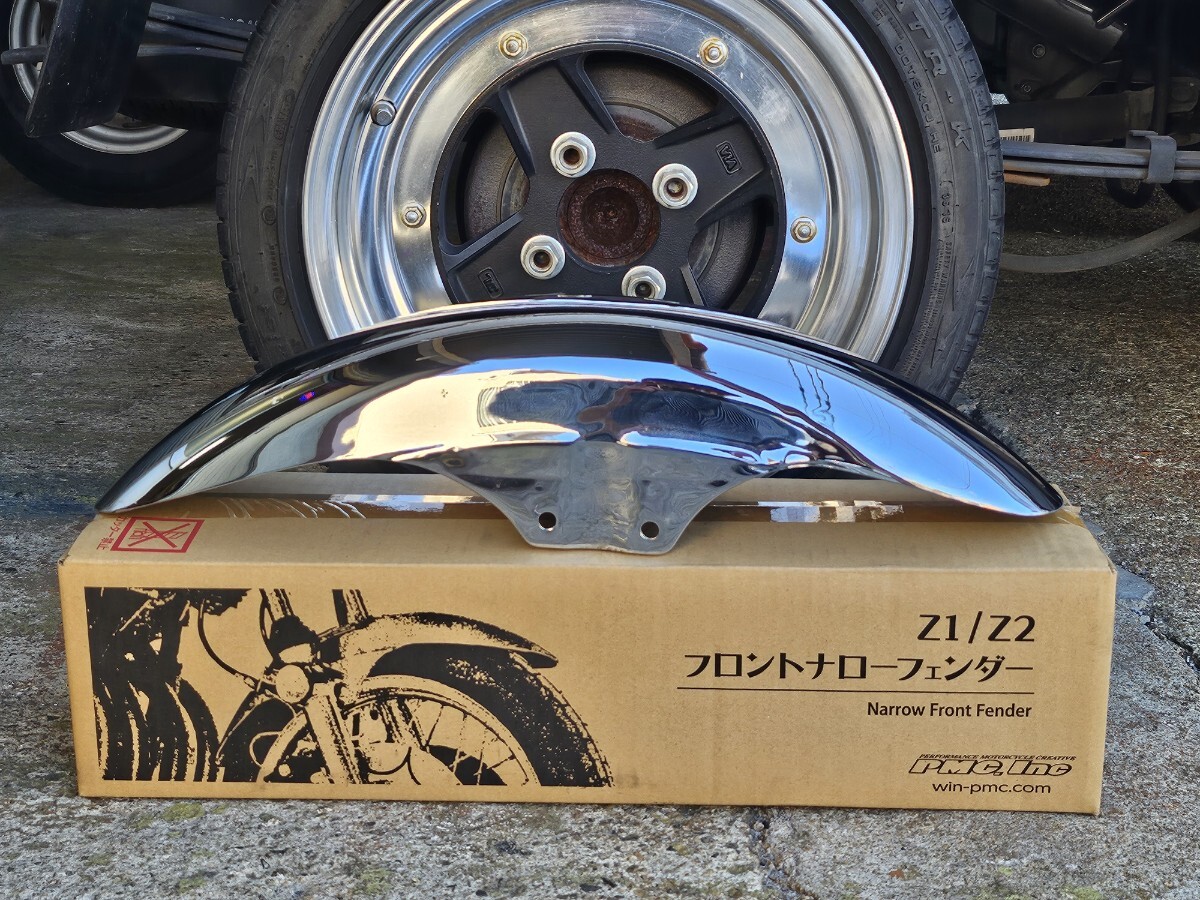 Yahoo!オークション - kawasaki カワサキ Z1 Z2 PMC ナローフェンダー ...