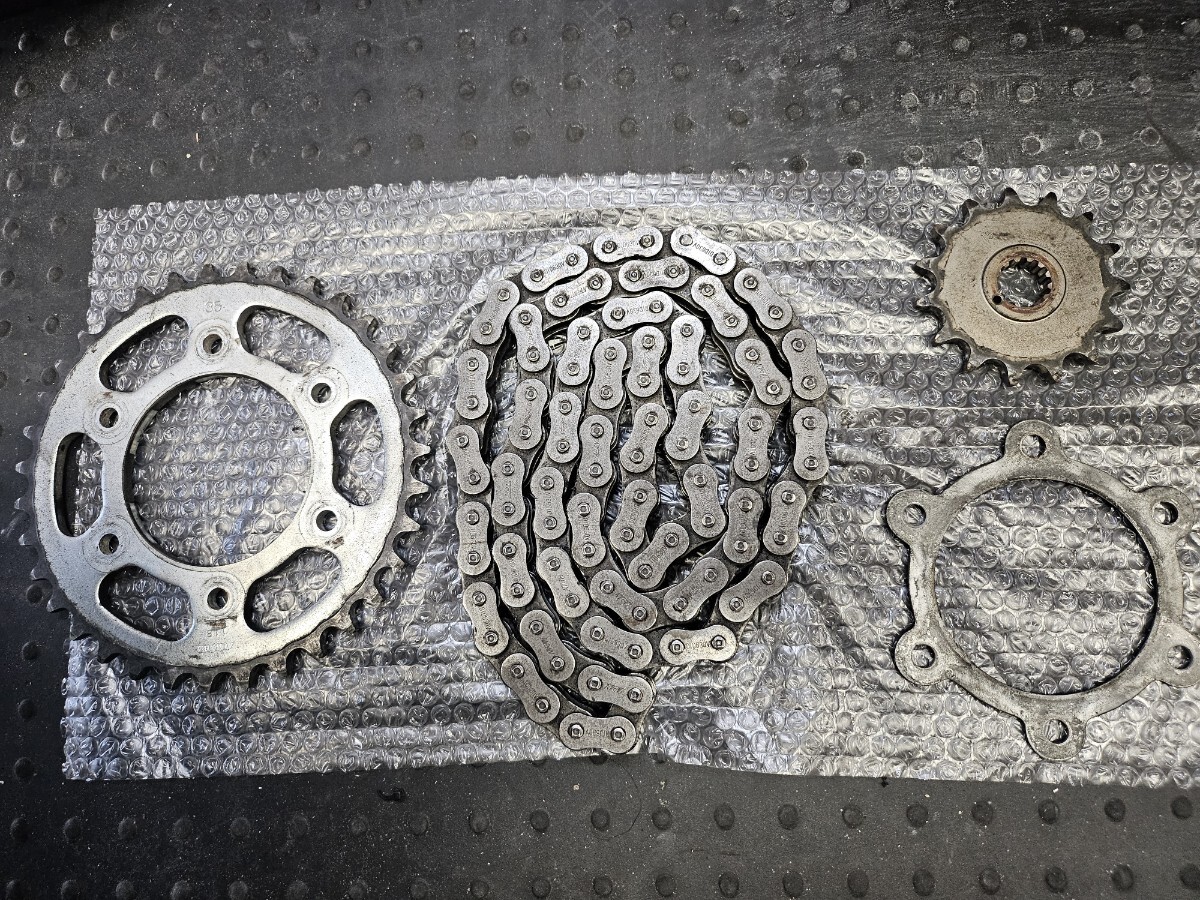 Yahoo!オークション - kawasaki カワサキ Z1 Z2 630チェーン スプロケ...